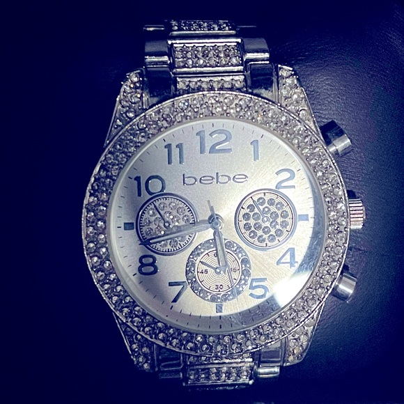 bebe | Accessories | Gently Worn Bebe Studded Watch | Poshmark